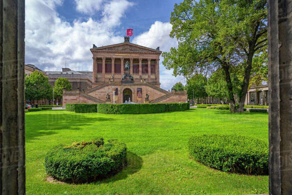 View of Alte Nationalgalerie and Kolonnadenhof, UNESCO World Heritage ... View of Alte Nationalgalerie and Kolonnadenhof, UNESCO World Heritage ...