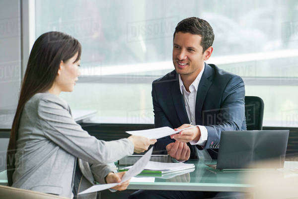 Businessman meeting with client - Royalty-free Stock Photo | Dissolve