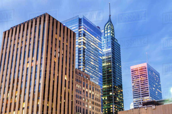 Canada, Ontario, Toronto, Modern architecture - Royalty-free Stock ...