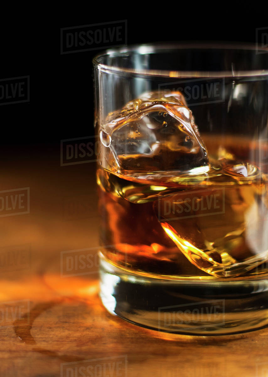 Studio shot of whisky - Royalty-free Stock Photo | Dissolve