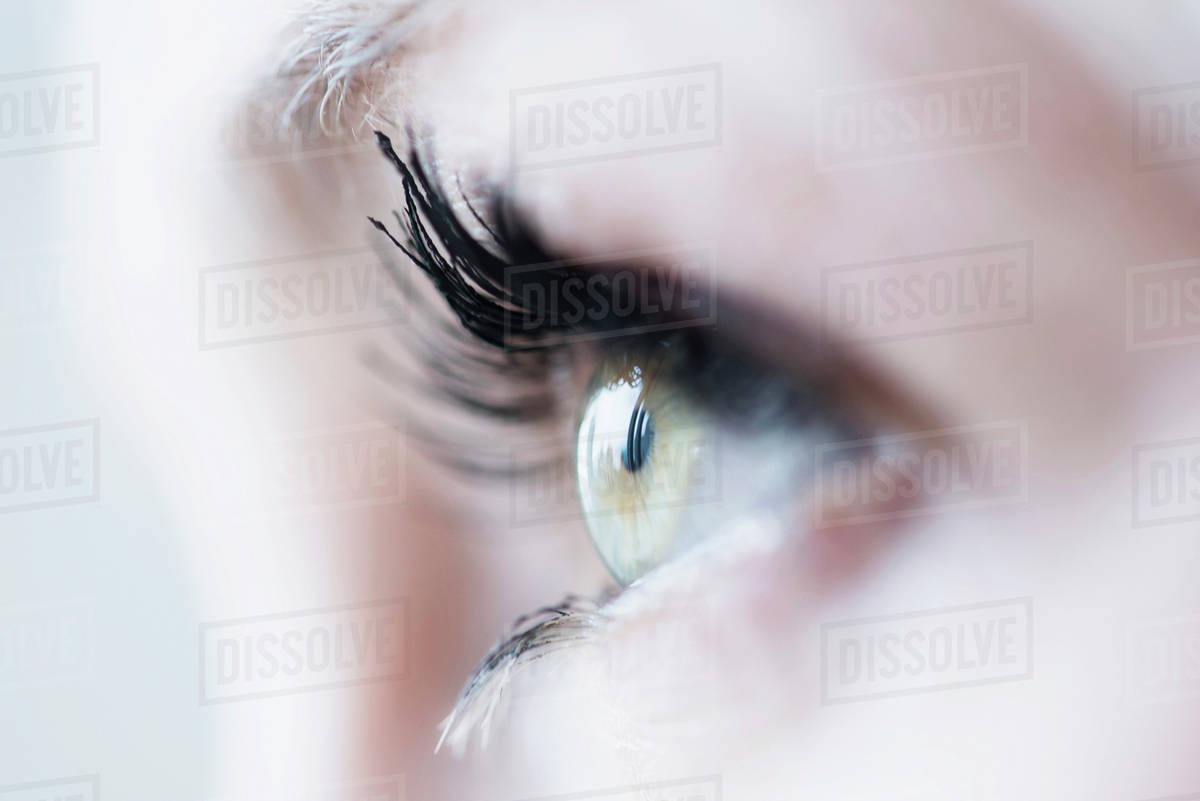 Close-up of woman's eye - Royalty-free Stock Photo | Dissolve