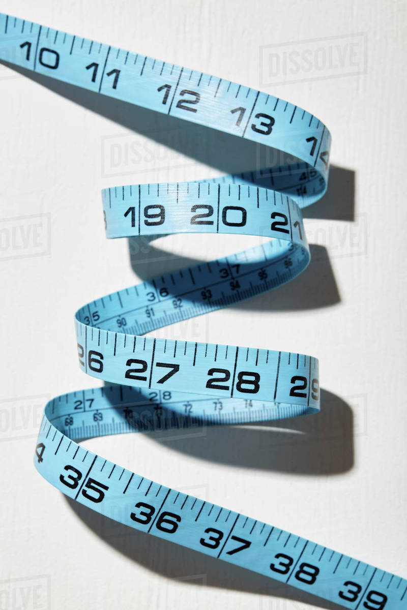 Blue measuring tape - Royalty-free Stock Photo | Dissolve