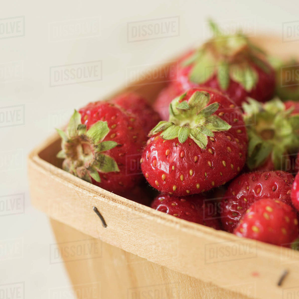 Studio shot of strawberries - Royalty-free Stock Photo | Dissolve