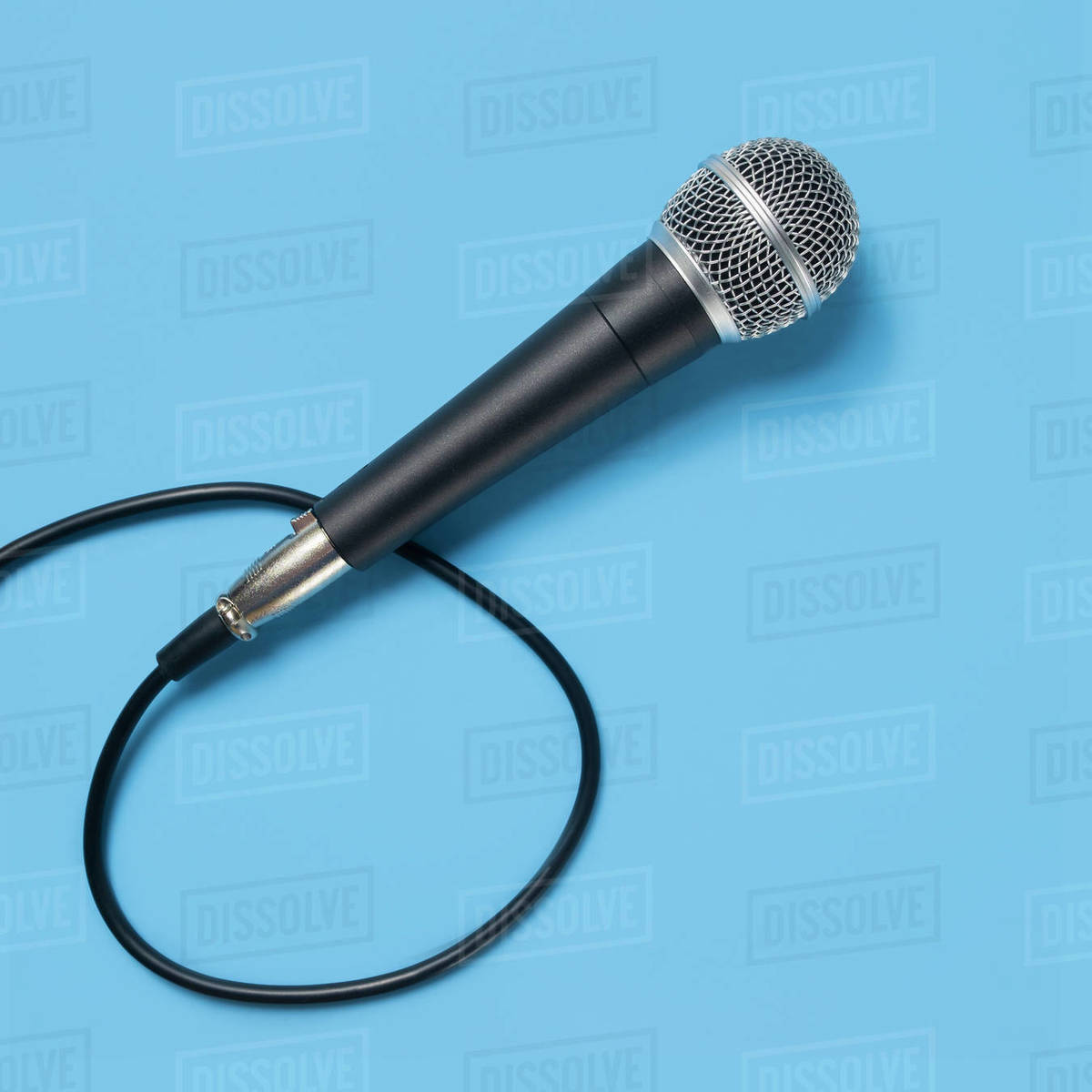 Studio shot of microphone - Royalty-free Stock Photo | Dissolve