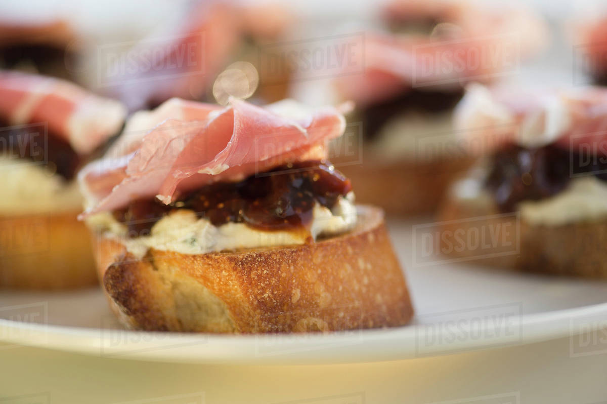 Close-up of toasts - Stock Photo - Dissolve
