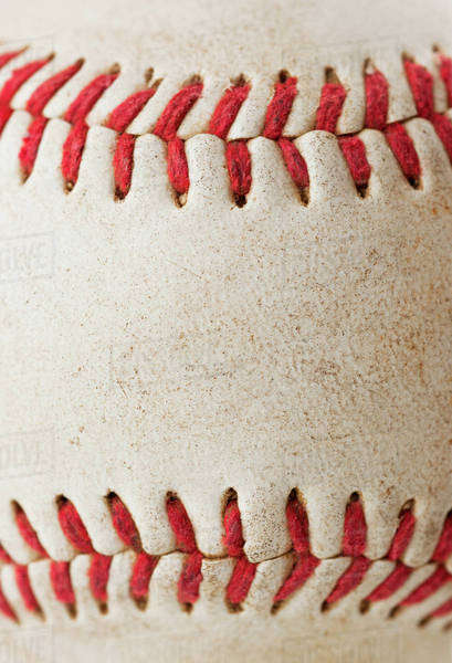 Close-up of baseball ball - Royalty-free Stock Photo | Dissolve