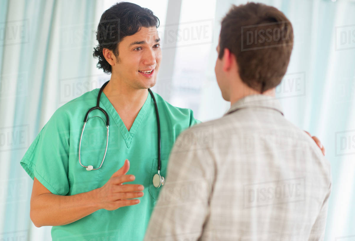 Doctor and patient in hospital - Royalty-free Stock Photo | Dissolve