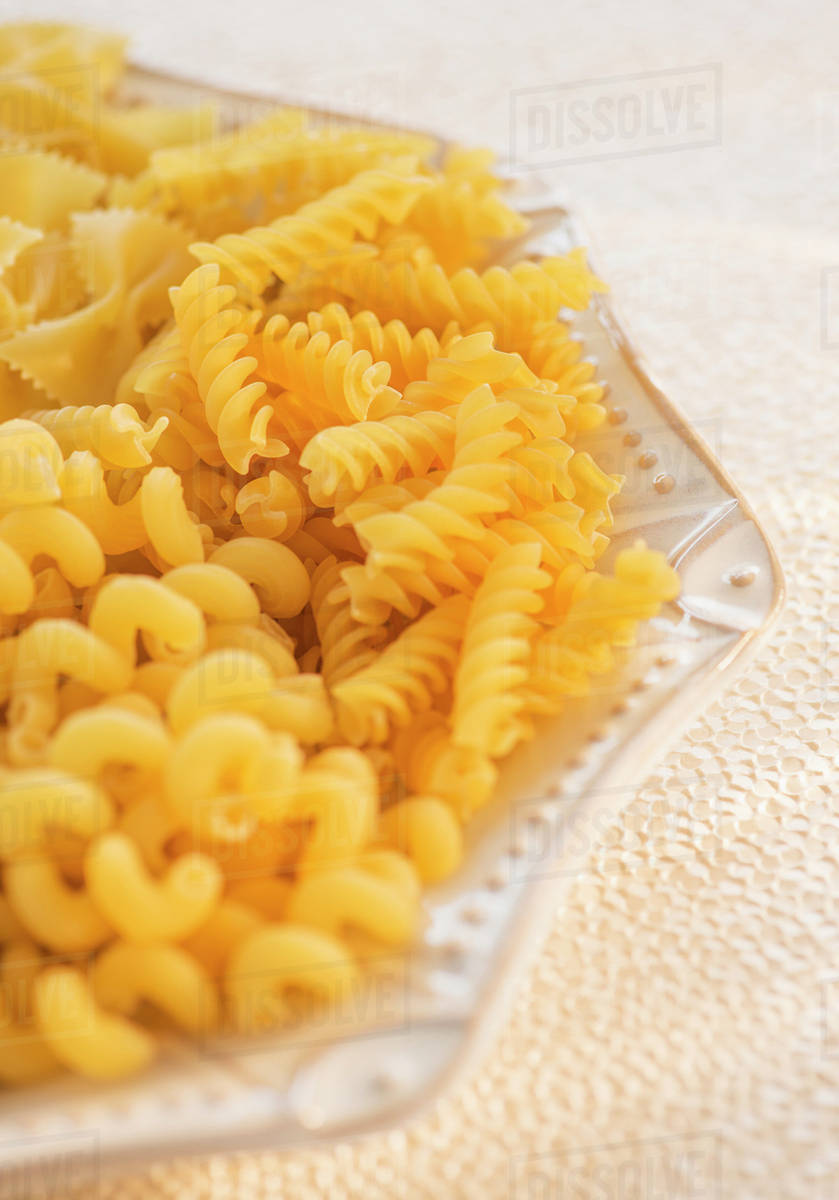 Studio Shot of pasta - Stock Photo - Dissolve