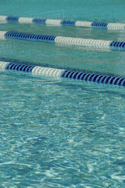 Part of swimming lane markers on swimming pool - Royalty-free Stock ...