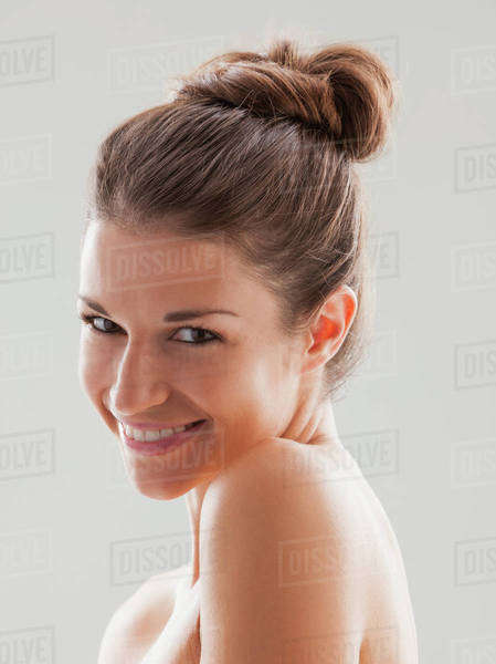 Beautiful woman smiling - Stock Photo - Dissolve
