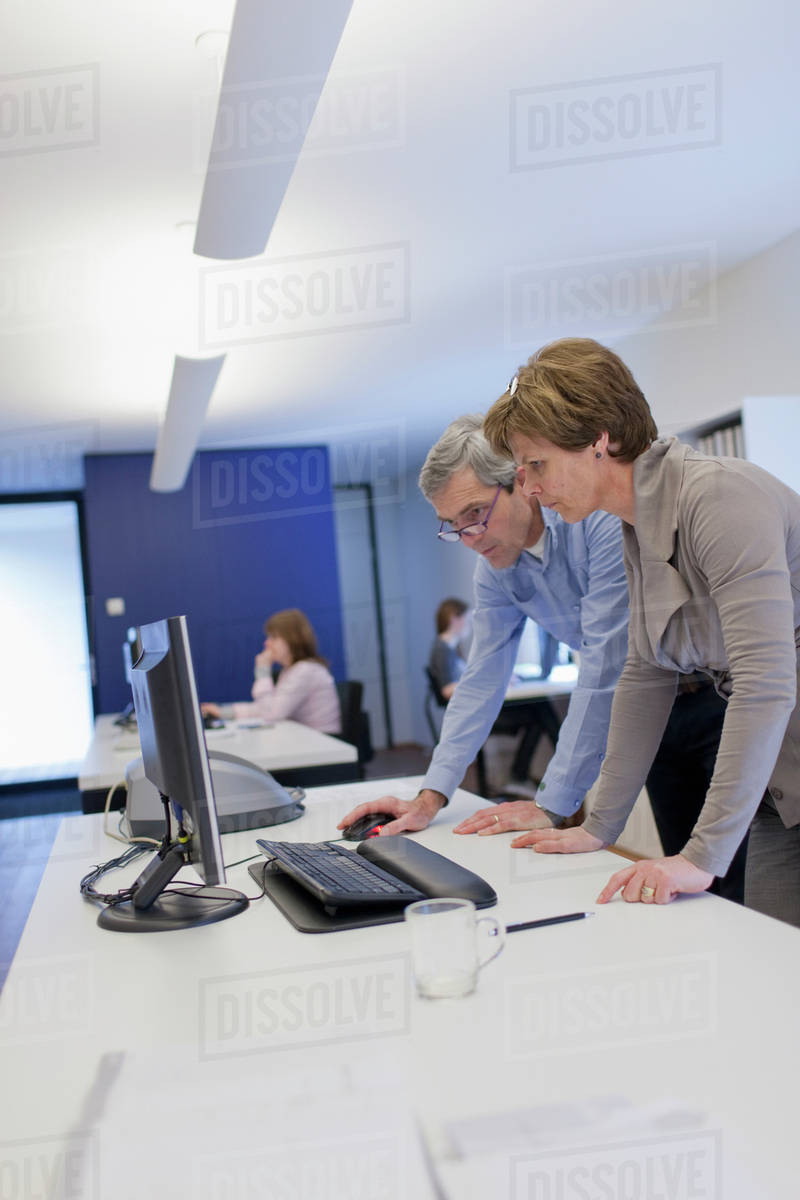 Employee of design agency at work - Royalty-free Stock Photo | Dissolve