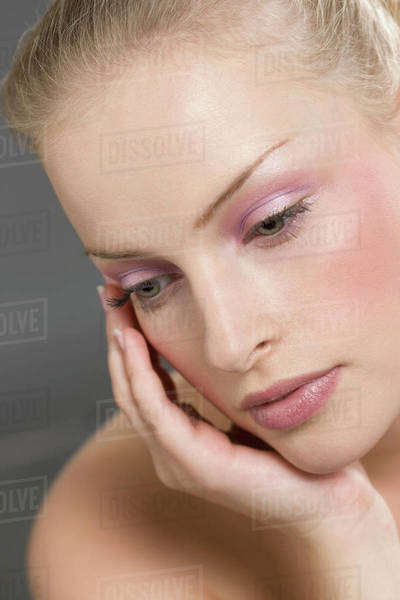Beauty portrait of woman - Stock Photo - Dissolve