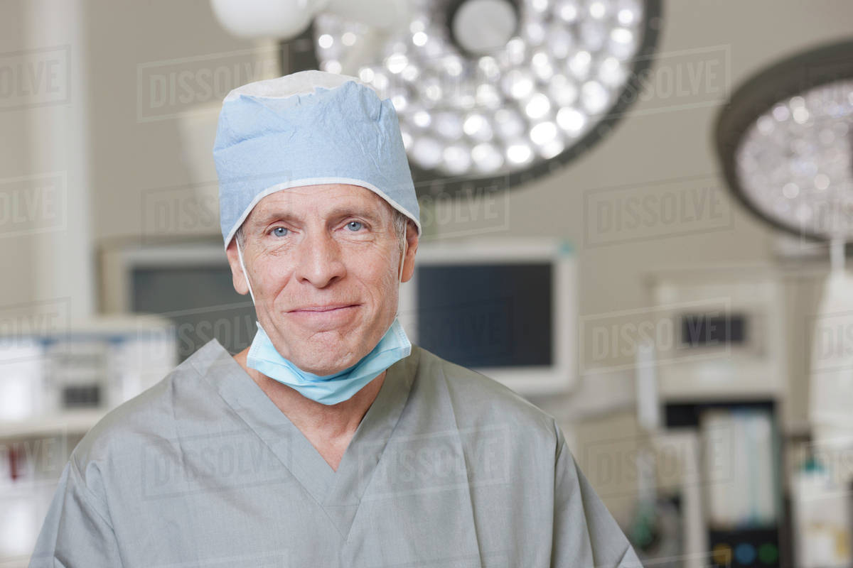 Portrait of male surgeon - Royalty-free Stock Photo | Dissolve
