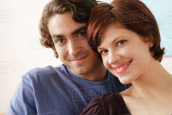 Portrait of smiling couple - Royalty-free Stock Photo | Dissolve