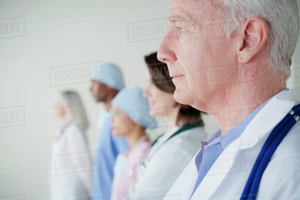 Five doctors - Stock Photo - Dissolve