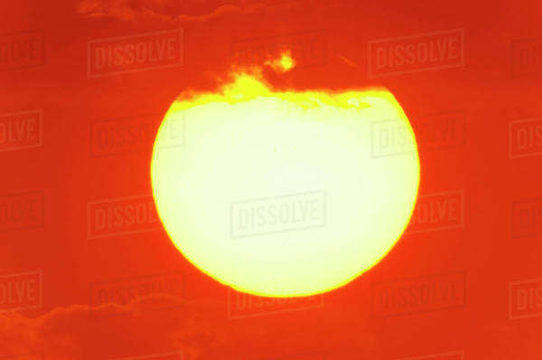 Close-up view of sun - Royalty-free Stock Photo | Dissolve