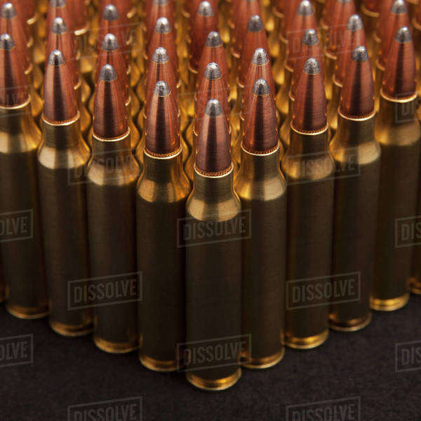 Rows of bullets - Royalty-free Stock Photo | Dissolve