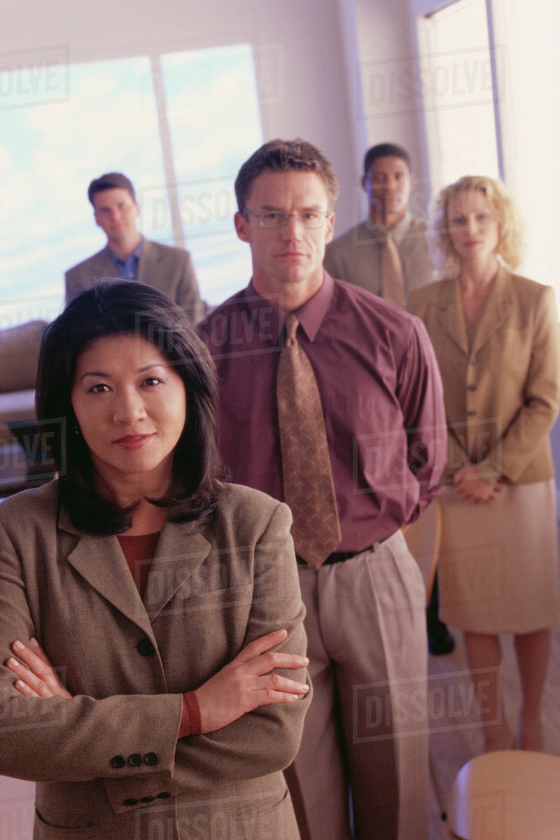 Group of office executives - Royalty-free Stock Photo | Dissolve