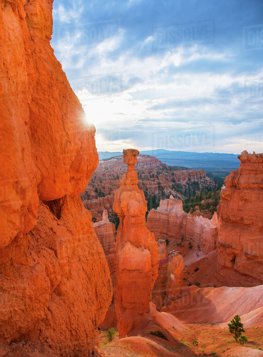 Landscape with cliff - Stock Photo - Dissolve