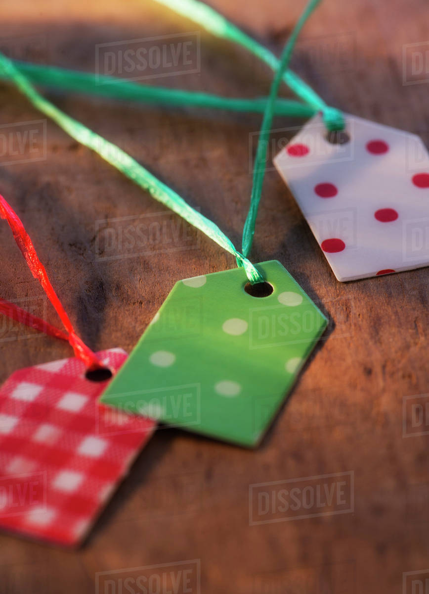 Colorful gift tags - Royalty-free Stock Photo | Dissolve