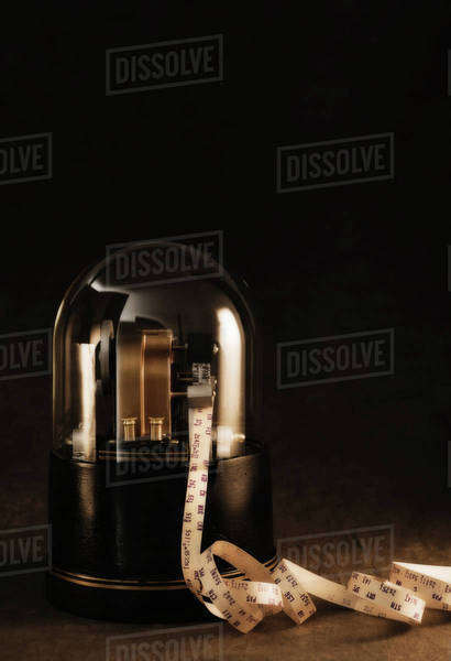 Antique stock ticker machine - Royalty-free Stock Photo | Dissolve