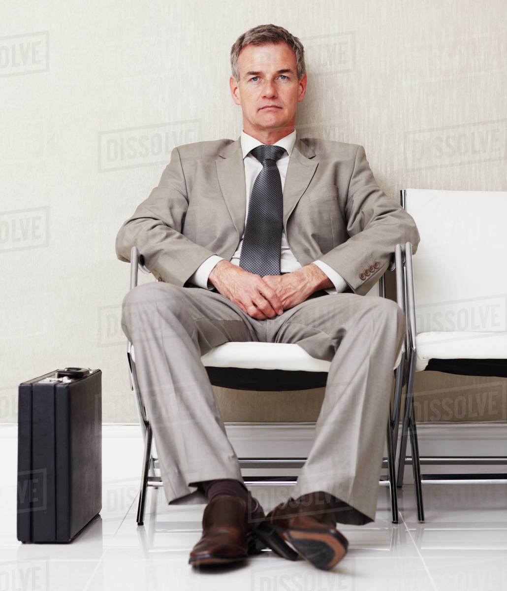 Businessman waiting - Royalty-free Stock Photo | Dissolve