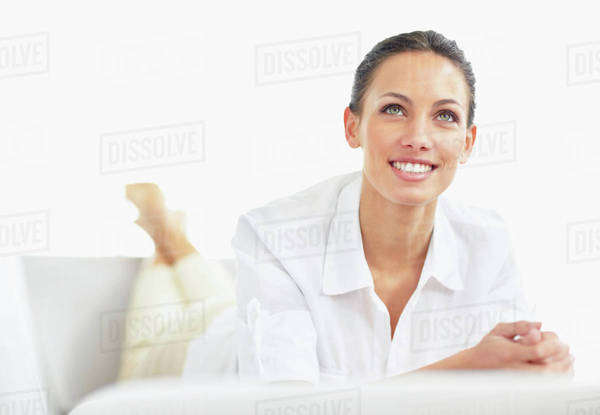Woman relaxing - Stock Photo - Dissolve