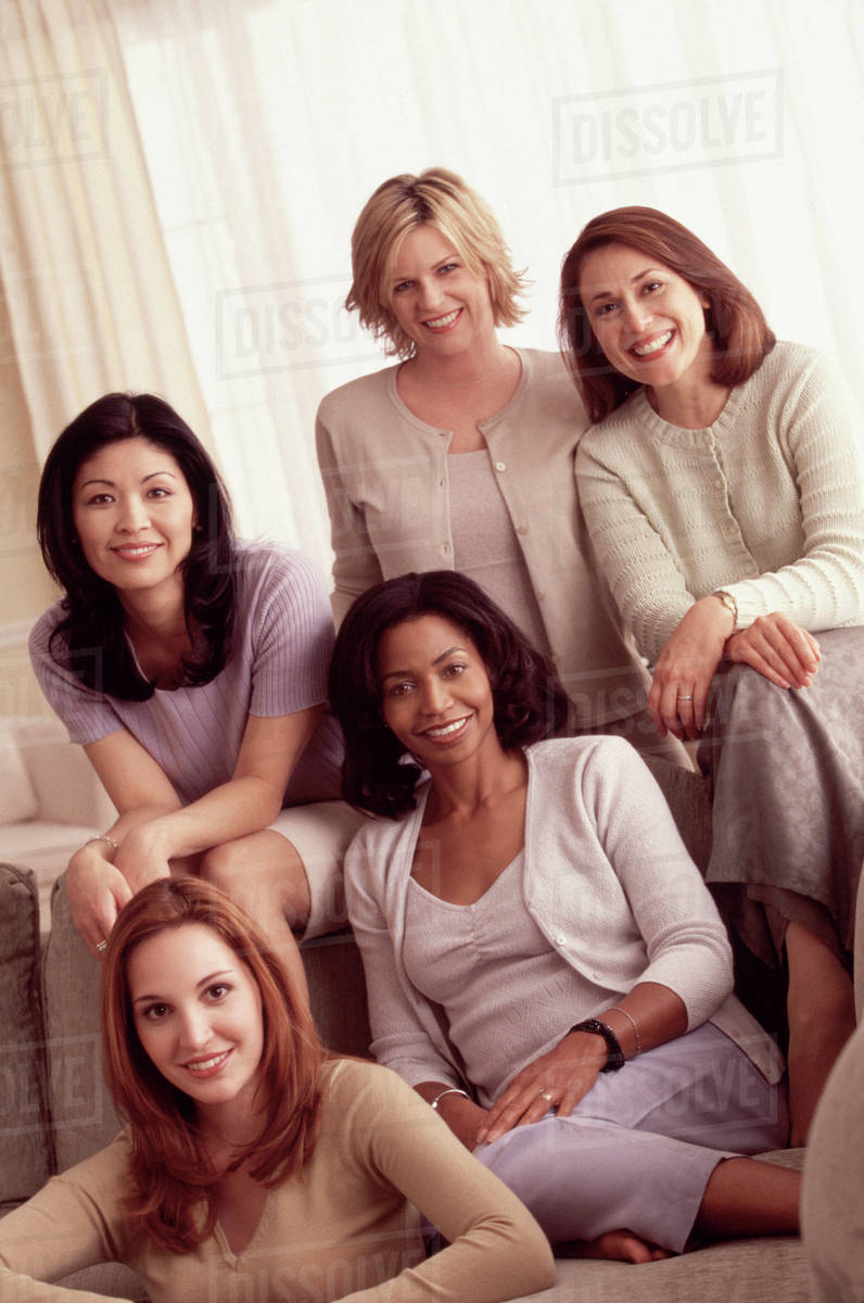 Portrait of friends - Royalty-free Stock Photo | Dissolve