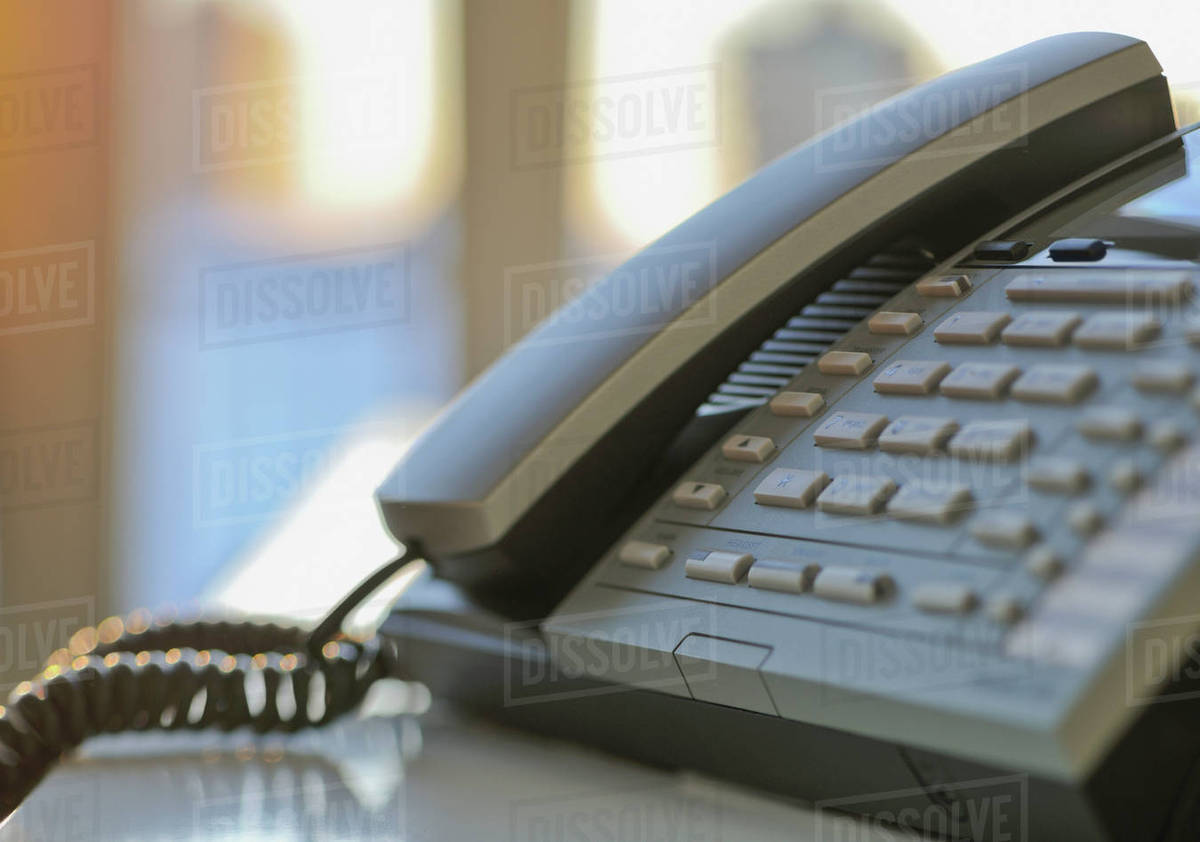 Landline telephone - Royalty-free Stock Photo | Dissolve