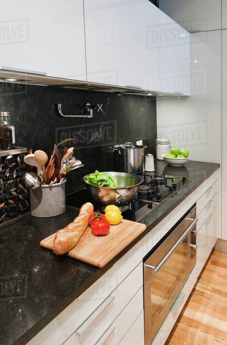 Domestic kitchen - Royalty-free Stock Photo | Dissolve