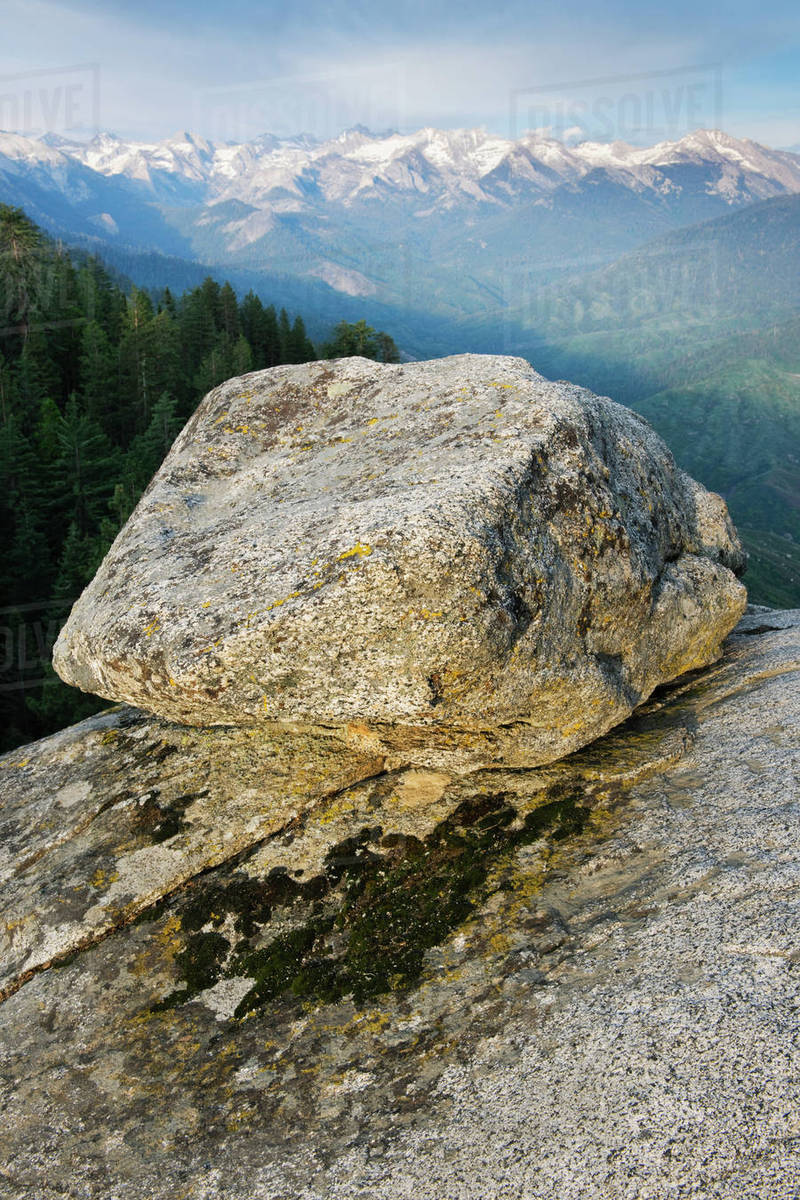 A rock at Sequoia National Park - Royalty-free Stock Photo | Dissolve
