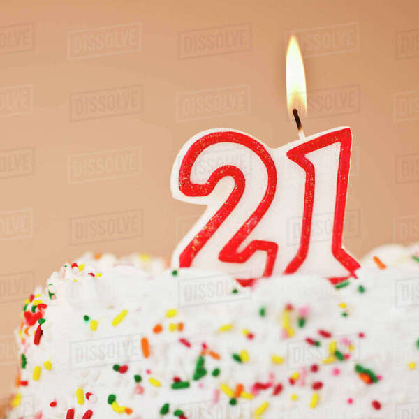 Birthday for twenty one years - Royalty-free Stock Photo | Dissolve