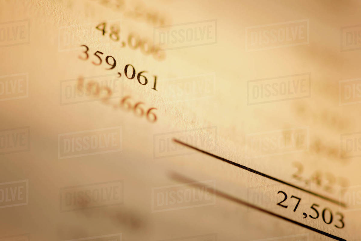 Banking statements - Stock Photo - Dissolve