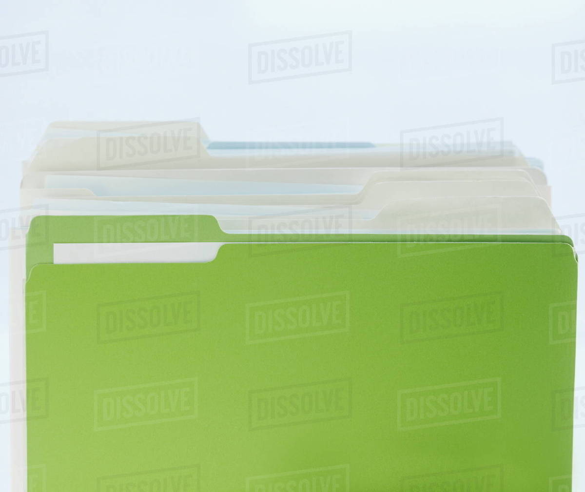 Row of files - Royalty-free Stock Photo | Dissolve