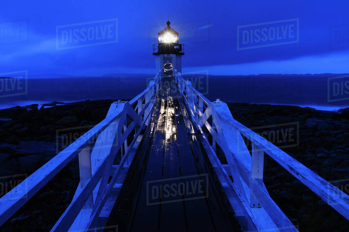 Lighthouse beacon - Stock Photo - Dissolve