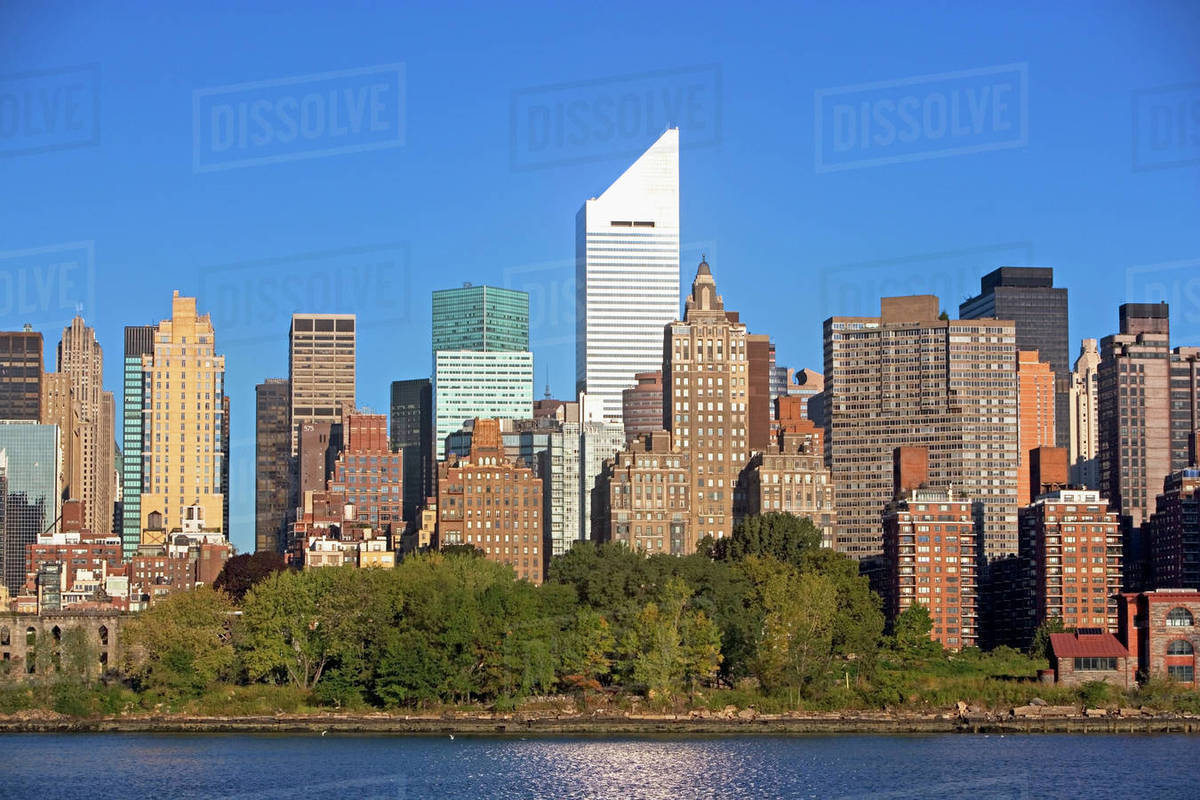 Waterfront cityscape - Royalty-free Stock Photo | Dissolve