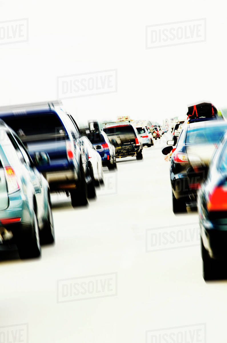 Traffic during rush hour - Stock Photo - Dissolve