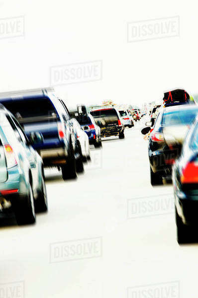 Traffic during rush hour - Stock Photo - Dissolve