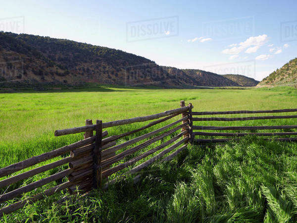 Ranch among fields - Royalty-free Stock Photo | Dissolve