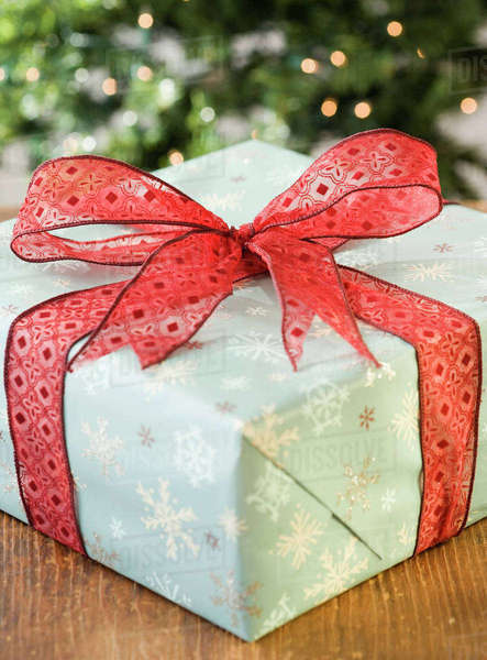 Close up of gift - Royalty-free Stock Photo | Dissolve