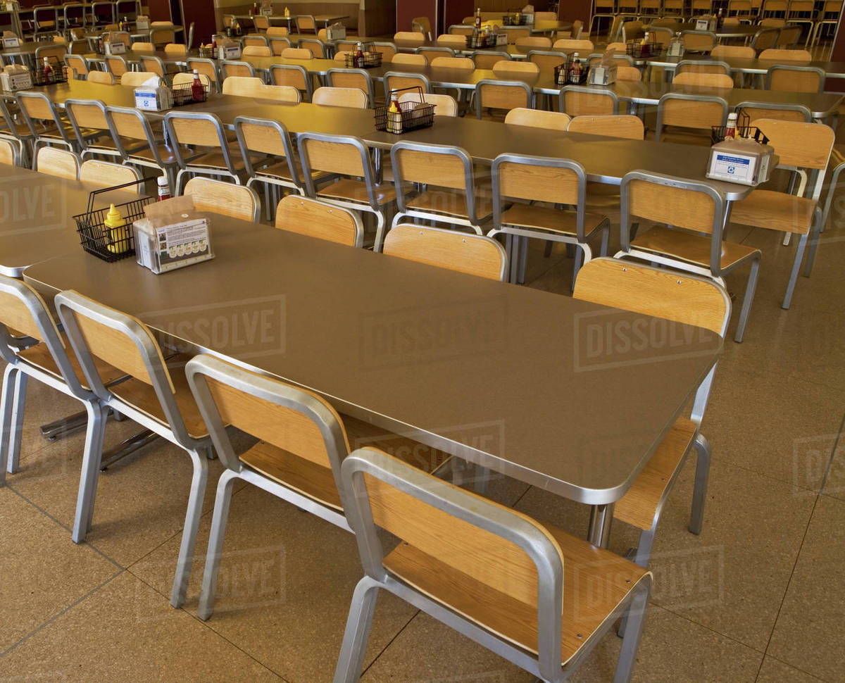 Empty cafeteria - Royalty-free Stock Photo | Dissolve