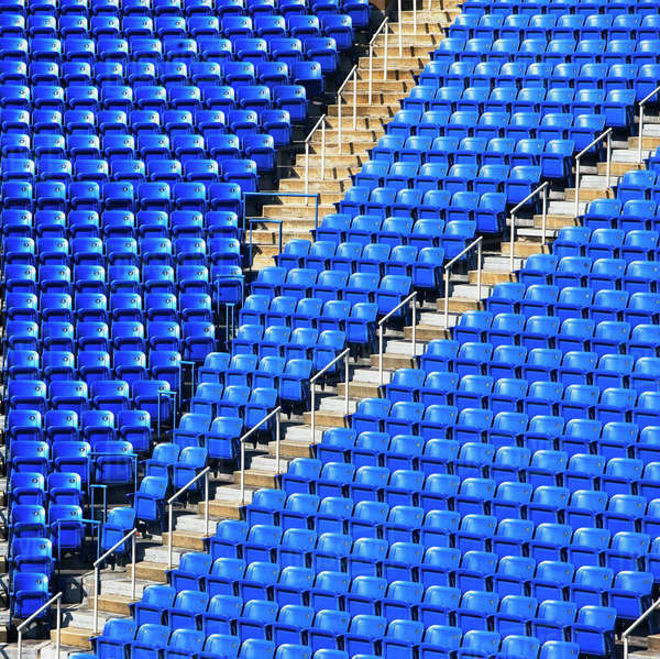 Stadium seating - Royalty-free Stock Photo | Dissolve