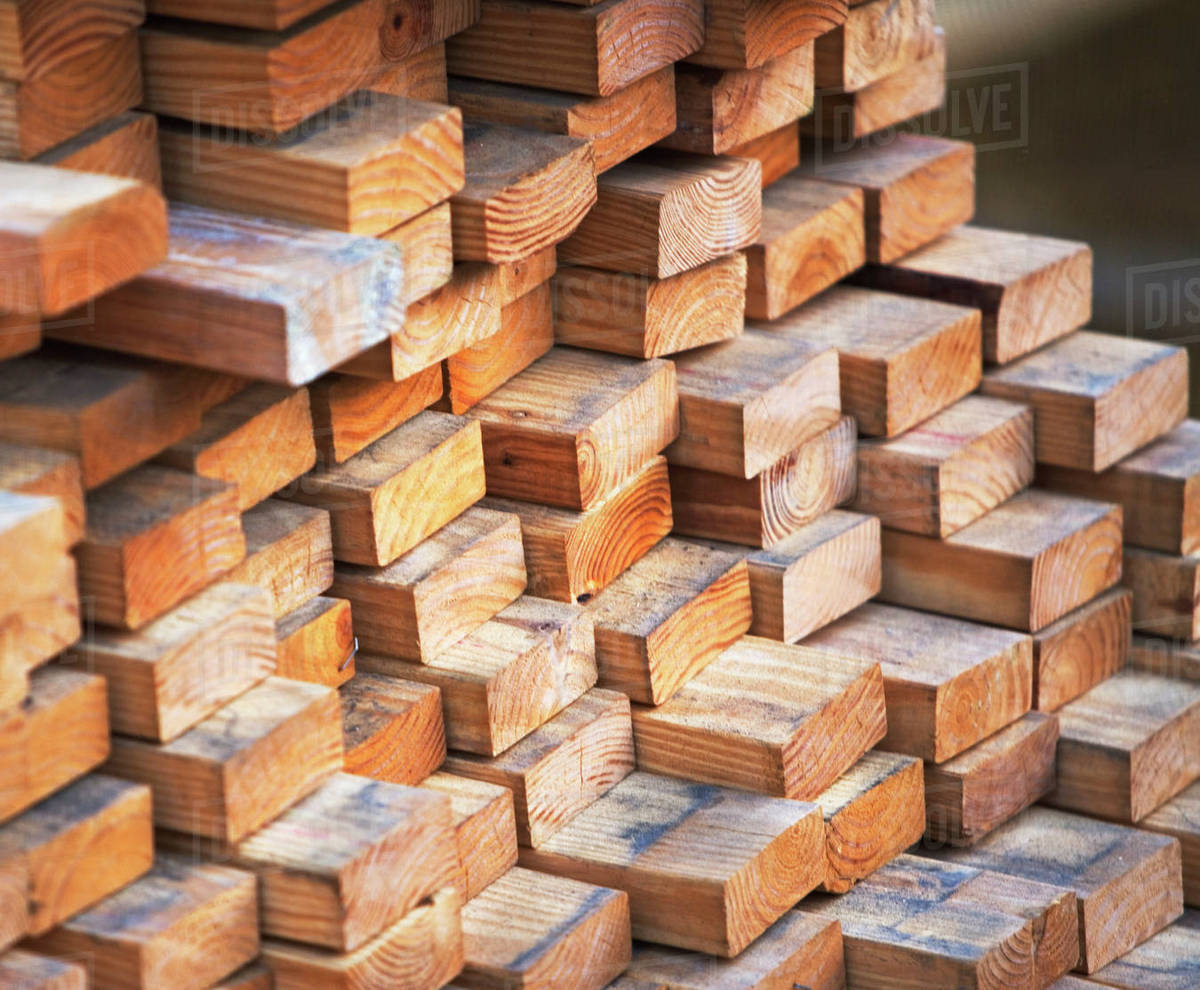 Lumber, construction - Stock Photo - Dissolve