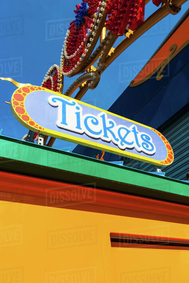 Sign at entrance to amusement park on Coney Island - Royalty-free Stock ...