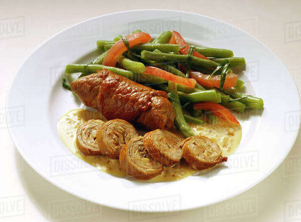 Veal Roulade with Vegetables - Royalty-free Stock Photo | Dissolve