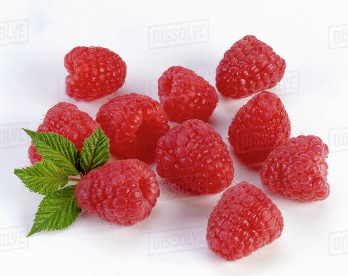 Several raspberries - Royalty-free Stock Photo | Dissolve