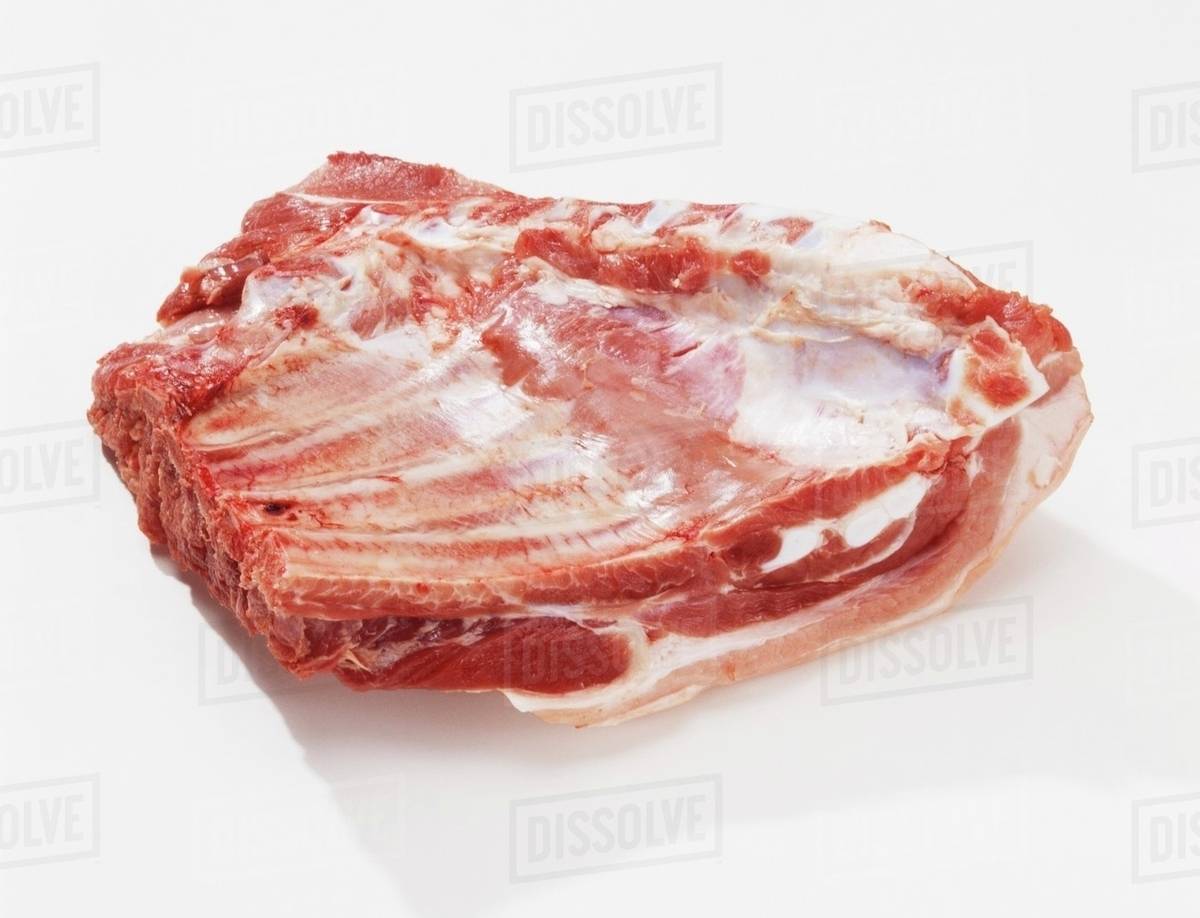 Pork forequarter chop with ribs - Royalty-free Stock Photo | Dissolve