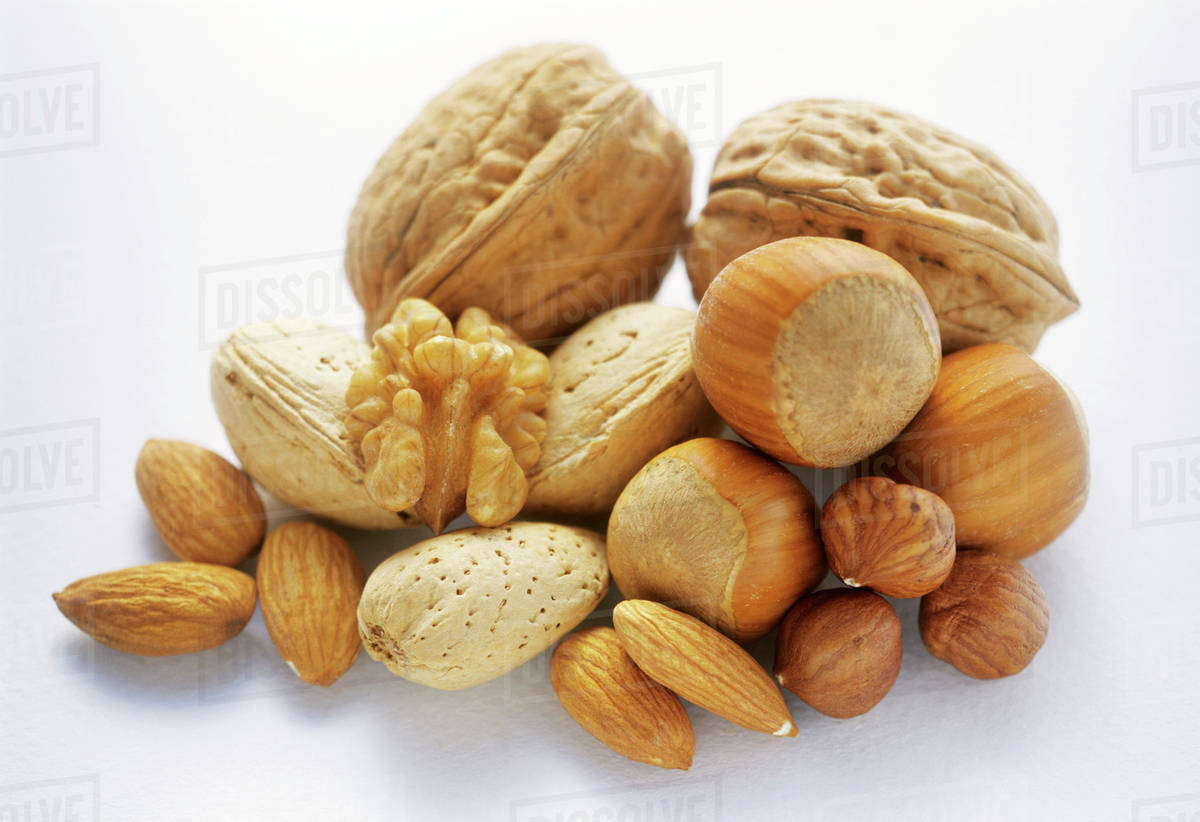 Nut Still Life - Royalty-free Stock Photo | Dissolve