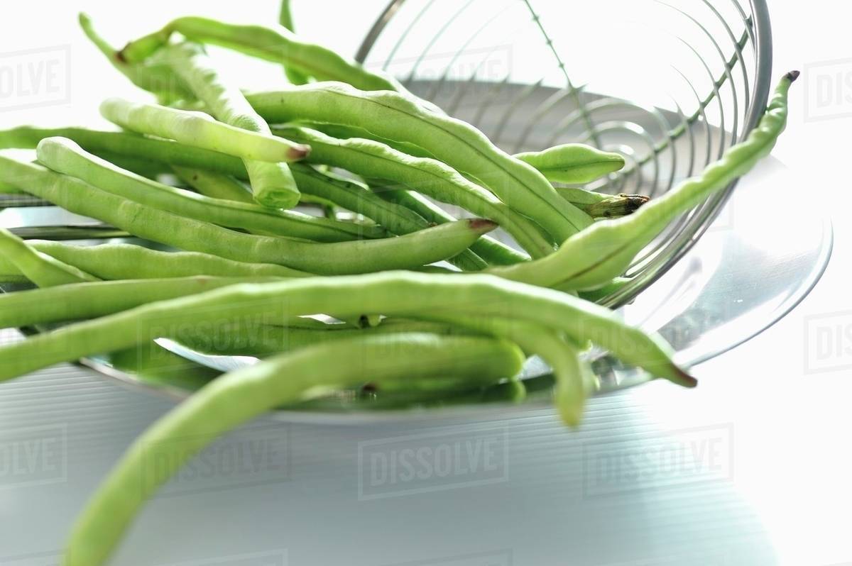 Long Thai beans (yardlong beans) - Royalty-free Stock Photo | Dissolve