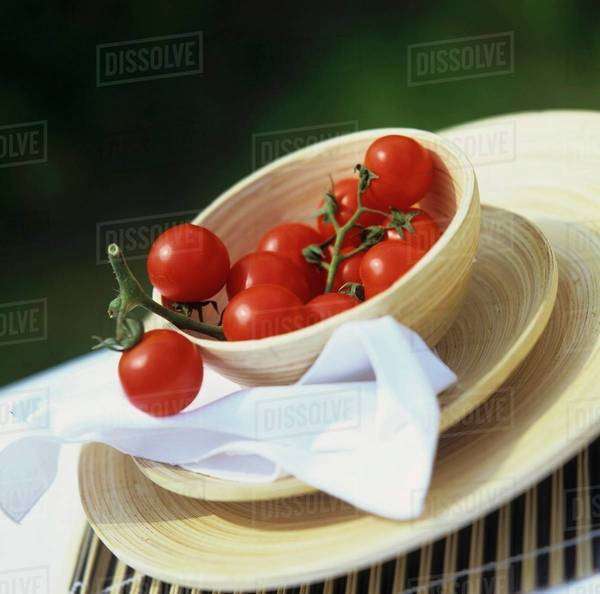 Cocktail tomatoes - Stock Photo - Dissolve